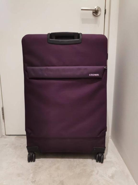 Purple Crown Luggage Suitcase 34 inch, Hobbies & Toys, Travel, Luggage ...