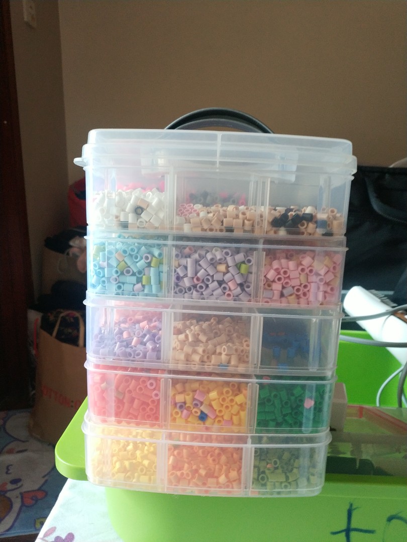 Pyssla beads, Hobbies & Toys, Stationery & Craft, Handmade Craft on ...