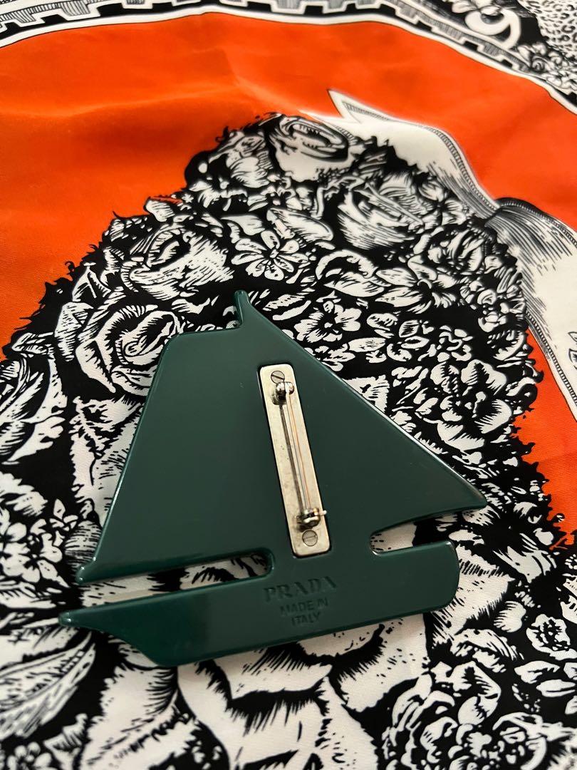 RARE AND COLLECTIBLE: Prada Resin Sailboat, Women's Fashion, Jewelry ...