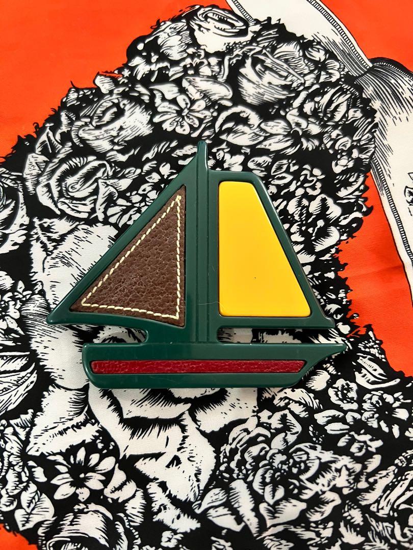 RARE AND COLLECTIBLE: Prada Resin Sailboat, Women's Fashion, Jewelry ...