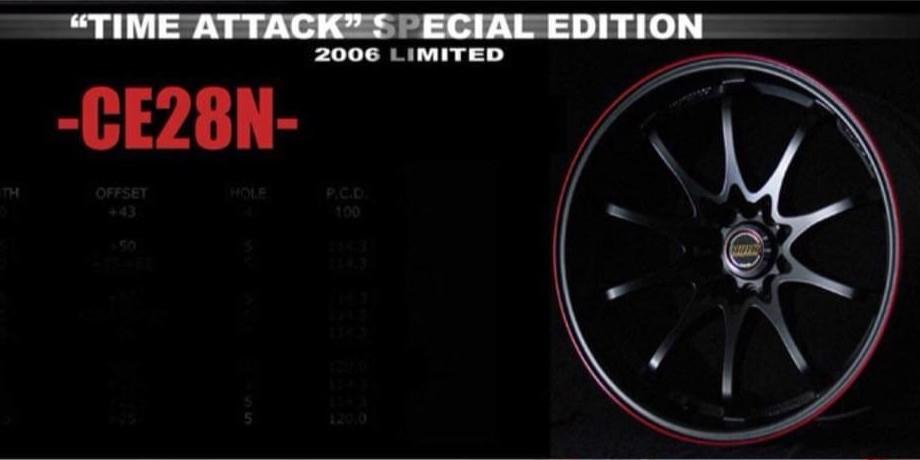 RAYS CE28N TIME ATTACK, Auto Accessories on Carousell