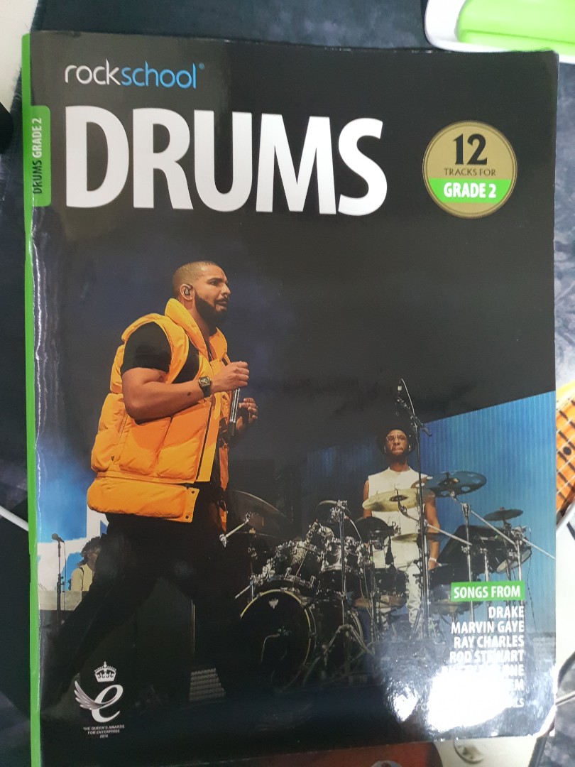 Rockschool Drums Grade 2, Hobbies & Toys, Music & Media, Music ...