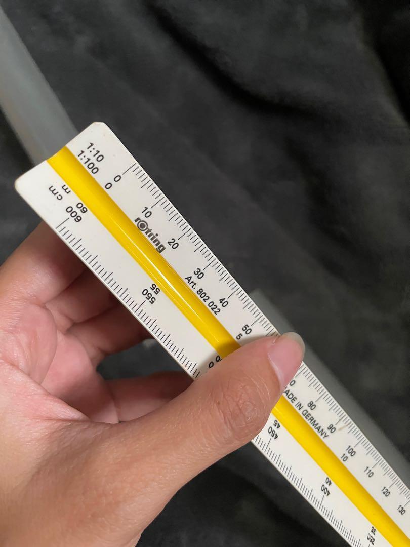 Rotring Scale Ruler, Hobbies & Toys, Stationary & Craft, Stationery ...