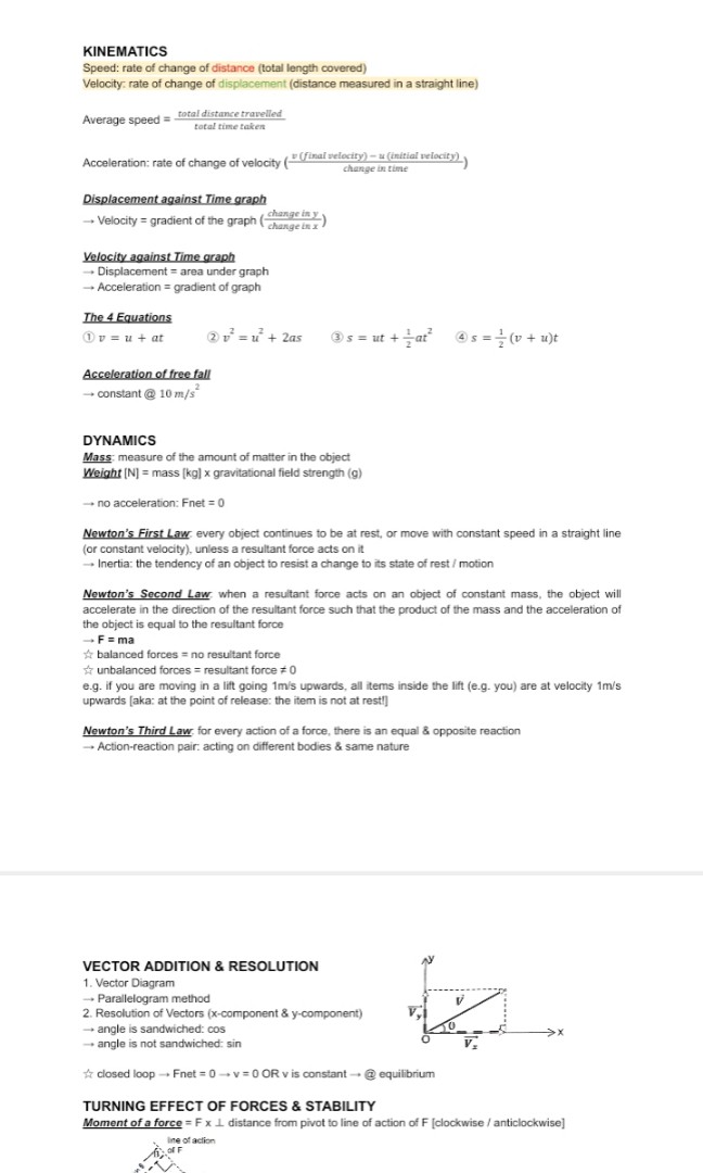 sec3/4 physics notes !! (pdf), Hobbies & Toys, Books & Magazines ...