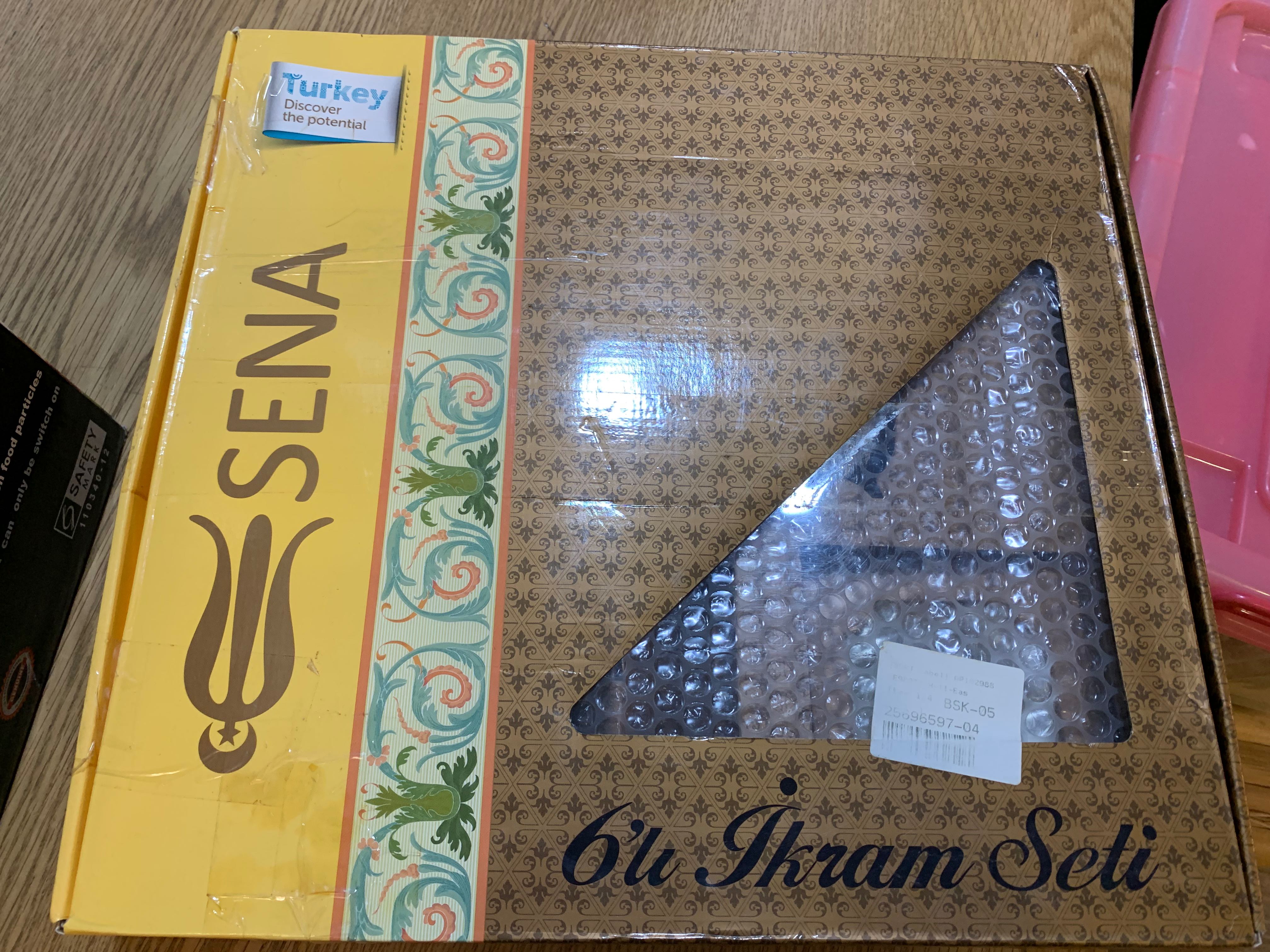 Sena Turkish Tea Set, Furniture & Home Living, Home Decor, Other Home ...