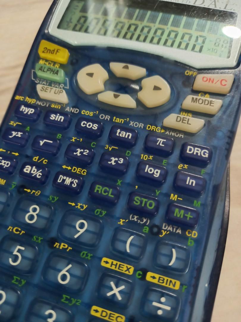 SHARP EL-531WH Scientific Calculator, Mobile Phones & Gadgets, Other ...