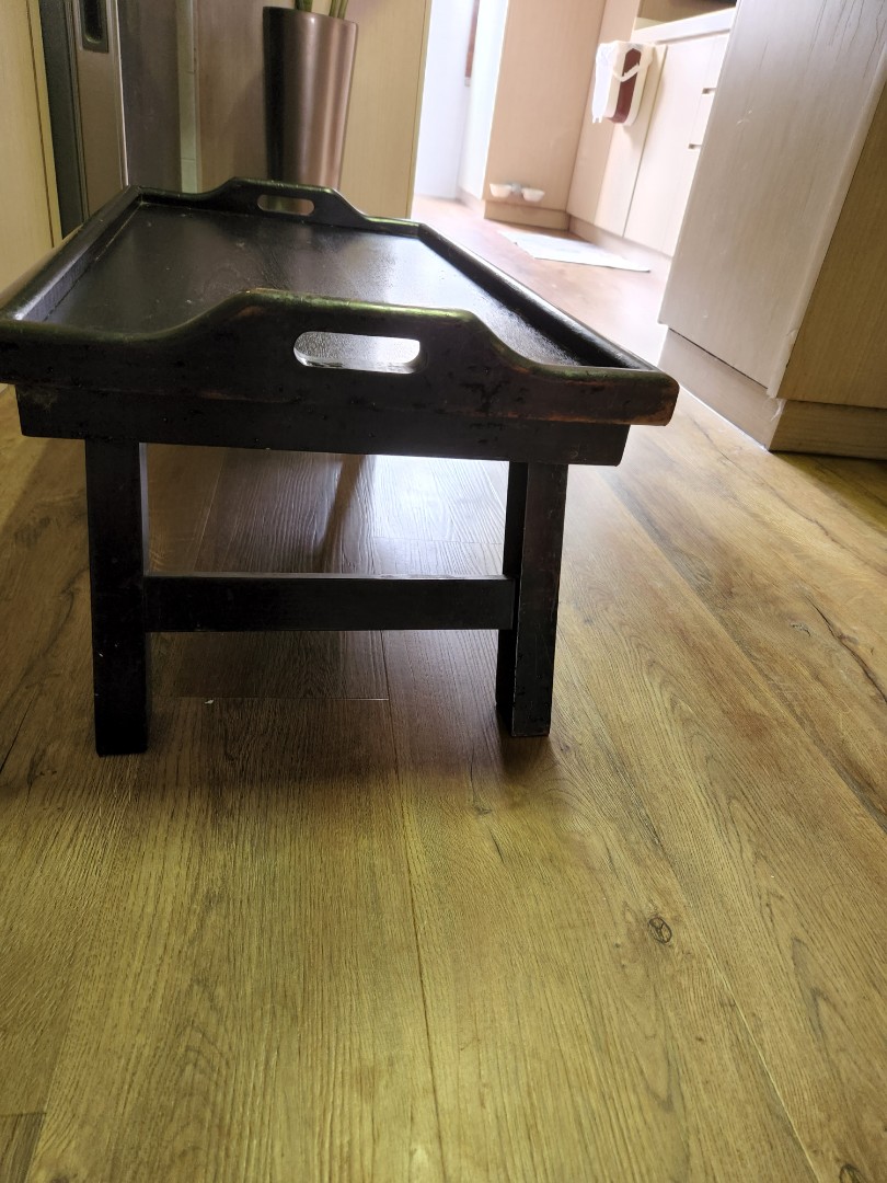 Solid Wood Low table, Furniture & Home Living, Furniture, Tables & Sets ...