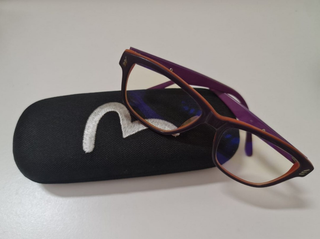 Spectacle/frame spec/spek mata evisu, Men's Fashion, Watches ...