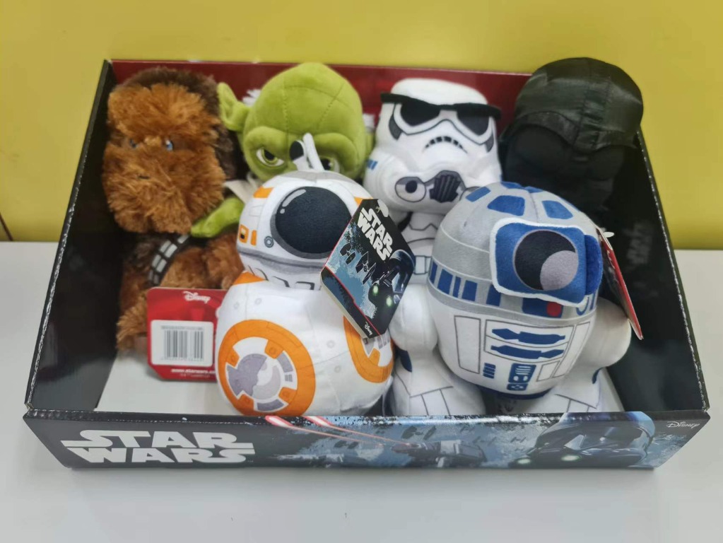 STAR WARS Mini Plushie Set (Set of 6), Hobbies & Toys, Toys & Games on ...
