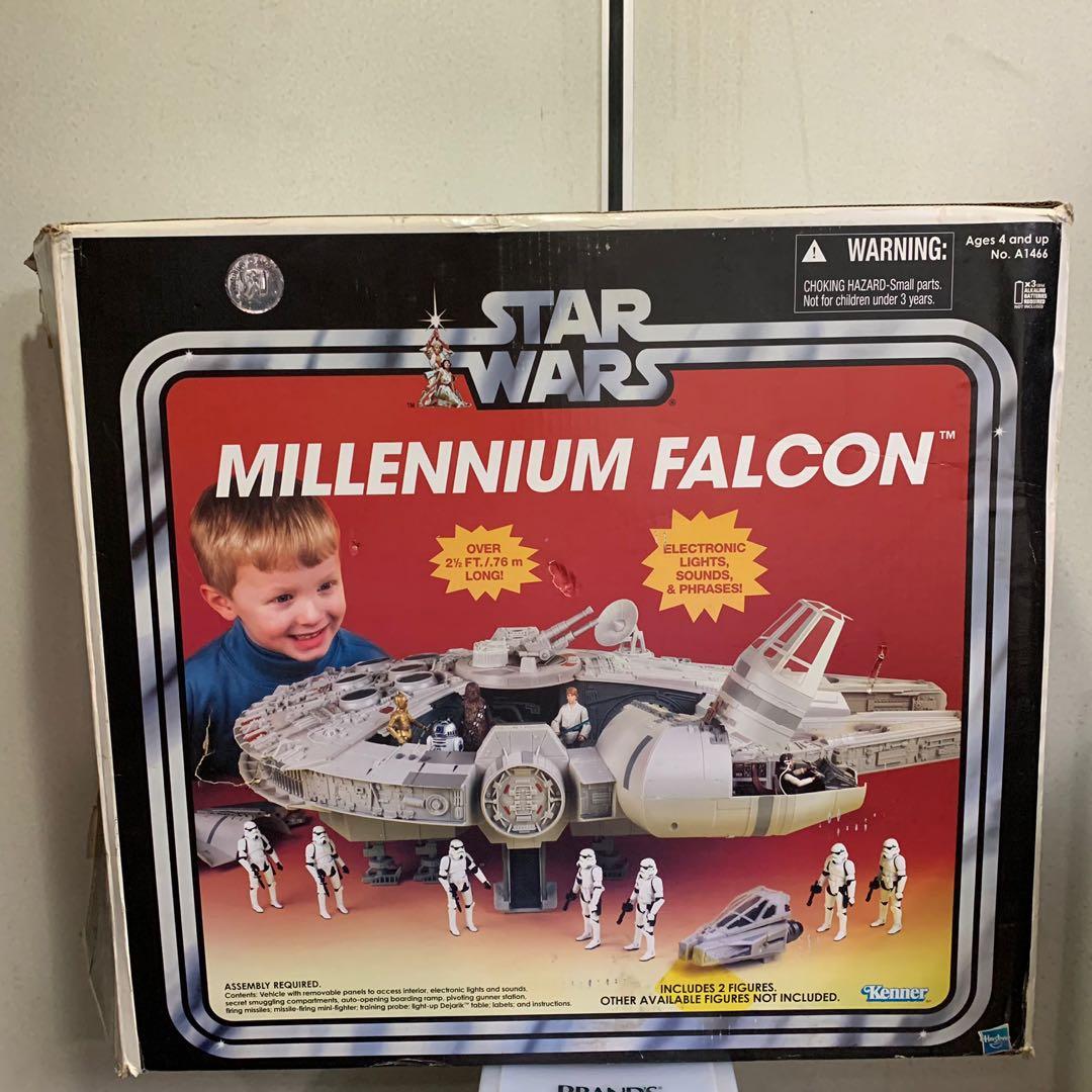 Star Wars TVC Millennium Falcon Box Only The Vintage Collection ...
