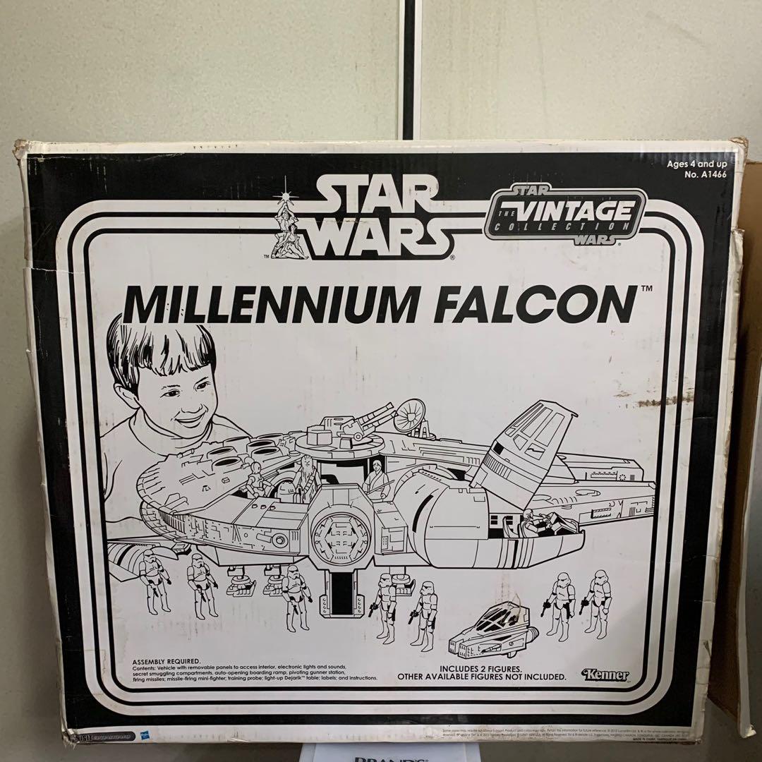 Star Wars TVC Millennium Falcon Box Only The Vintage Collection ...