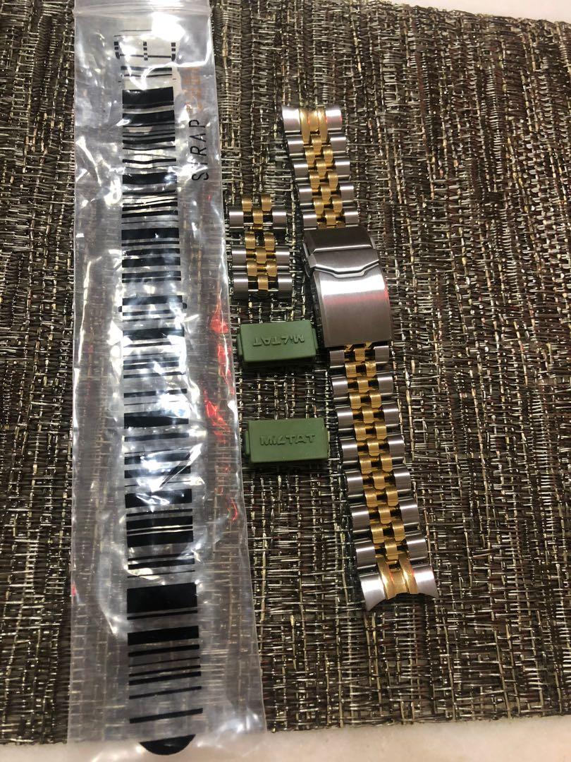 Strapcode 2tone Angus jubilee bracelet for Seiko Alpinist SARB017, Men ...