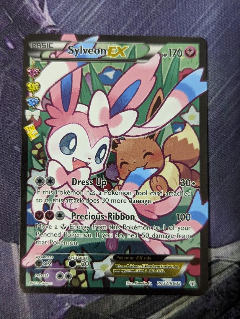 Sylveon EX Full Art Radiants Collection 20th Anniversary Generations ...