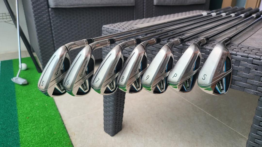 TaylorMade SIM MAX Irons 5-S, Sports Equipment, Sports & Games, Golf on ...