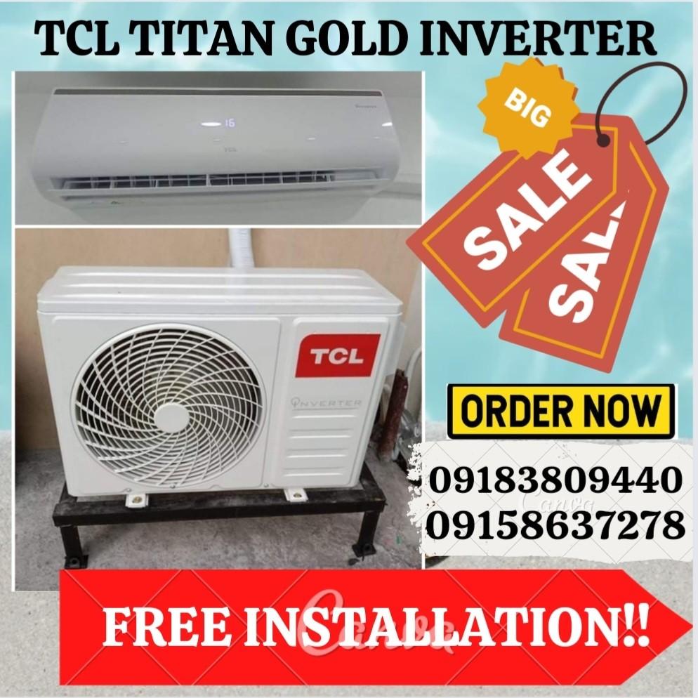 TCL TITAN GOLD INVERTER SPLIT TYPE AIRCON, TV & Home Appliances, Air ...