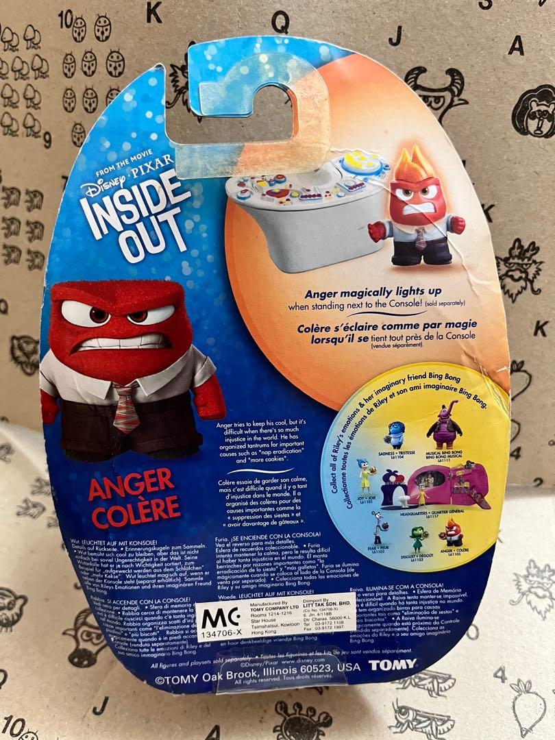 TOMY/ Disney Pixar - Anger Colère (from the movie Inside Out), Hobbies ...
