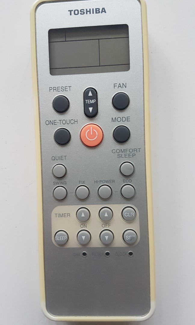 Toshiba Aircon Remote Control, Everything Else on Carousell