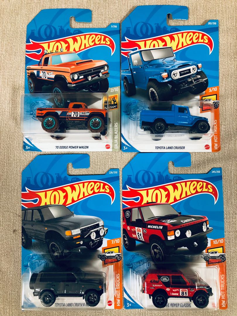 Trucks, Off Road, 4x4, Land Cruisers, Range Rover Hot Wheels ...