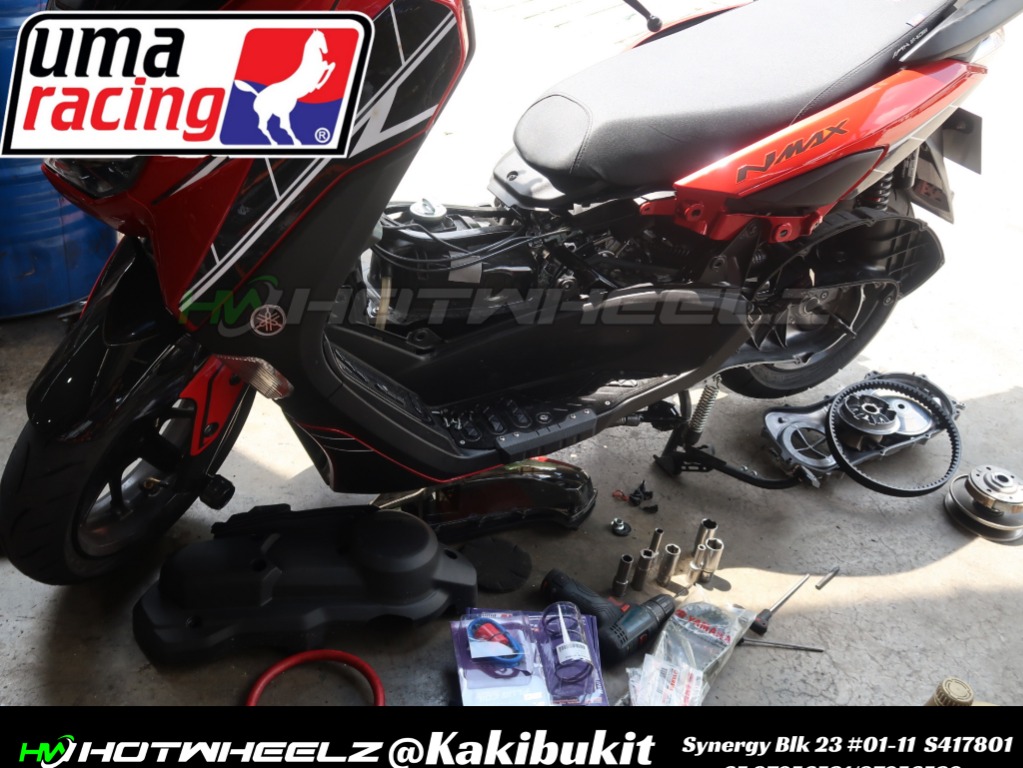 UMA CVT PULLEY KIT,PLUG COIL AND TORQUE SPRING, Motorcycles, Motorcycle ...