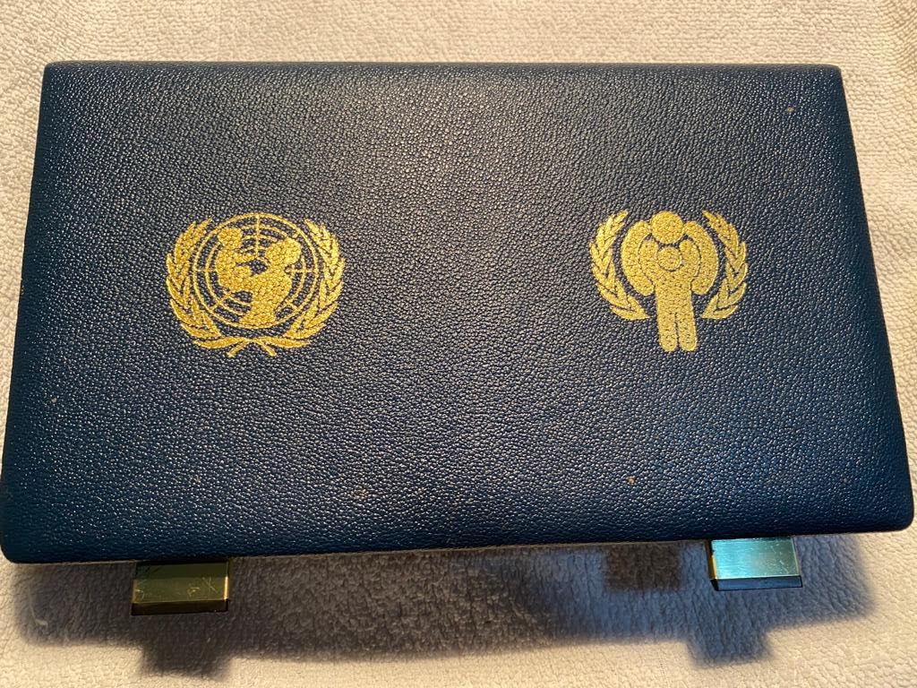 UNICEF International Year of the Child Proof gold Set 1974-82,, Hobbies ...
