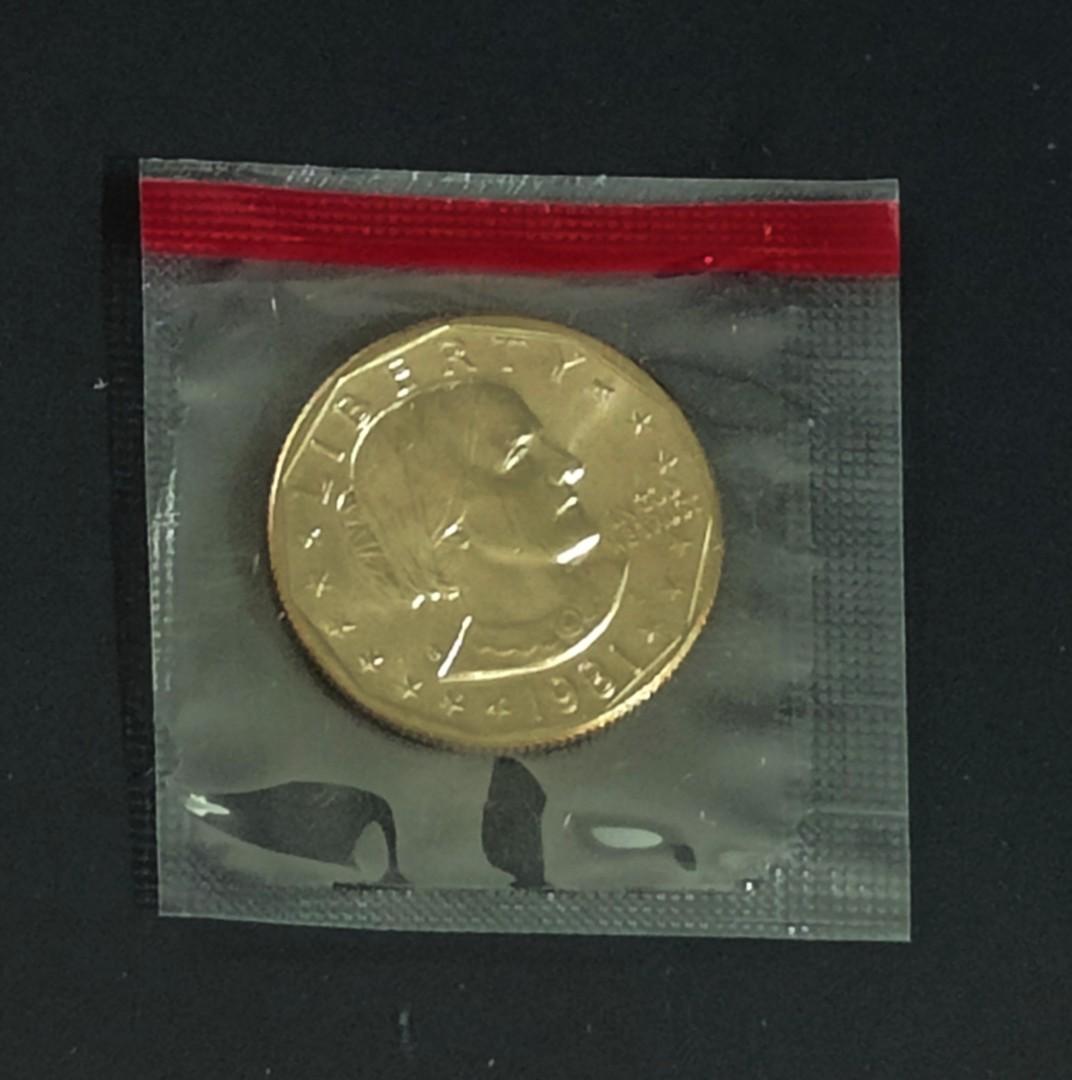 US Coin 1981s Susan BA $1 UNC, Hobbies & Toys, Memorabilia ...