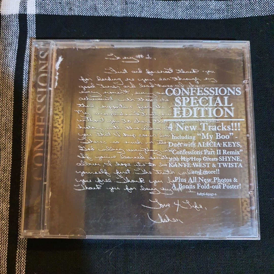 Usher - Confessions - Sira ang sleeves pero okay po ang CD VG, Hobbies & Toys, Music & Media ...