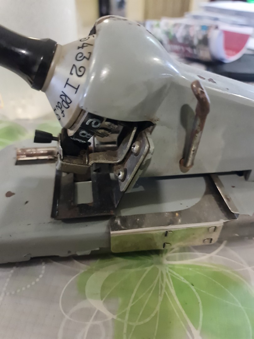 Vintage Cheque Writer, Furniture & Home Living, Home Decor, Other Home ...