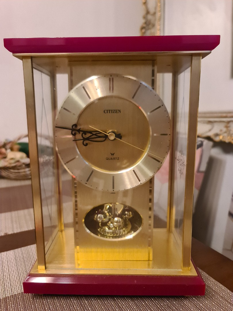 Vintage Citizen table Clock, Hobbies & Toys, Memorabilia & Collectibles ...
