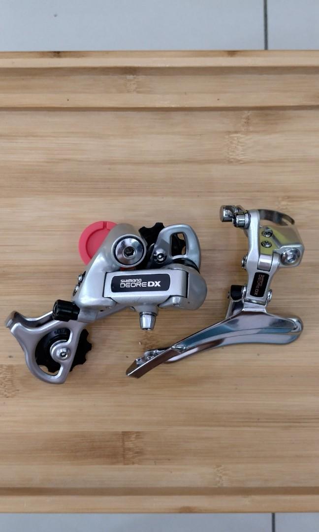 Vintage Shimano Deore DX Derailleur Set, Sports Equipment, Bicycles ...