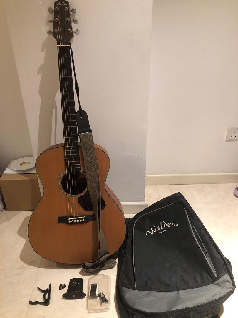 Walden Natura G570 Acoustic Guitar, Hobbies & Toys, Music & Media ...