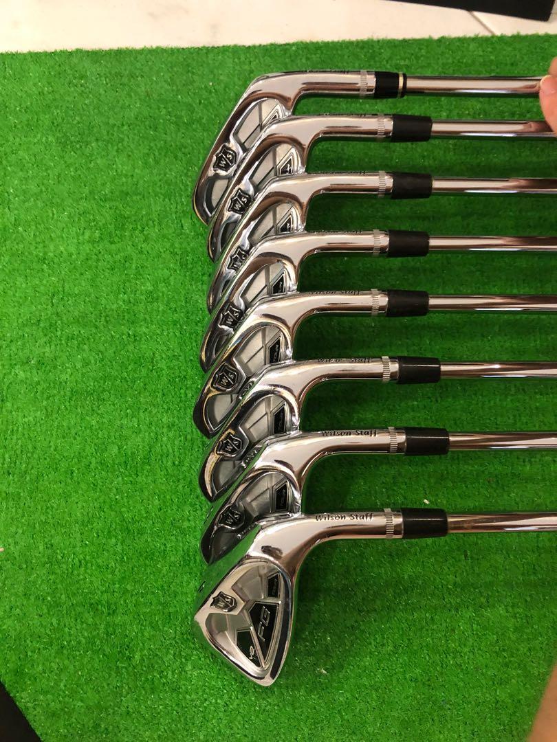 Wilson Staff FG Tour V2 Irons (3-P) [With PREMIUM True Temper Dynamic ...