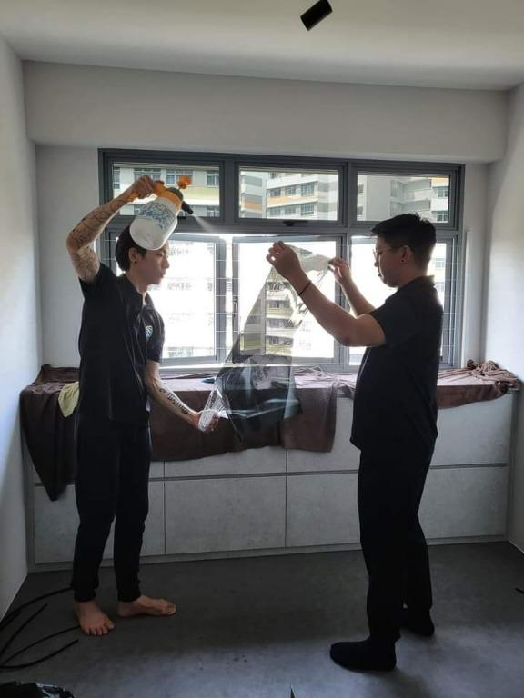 HDB Window Film Tinted Tinting Solar Film Installation for House ...