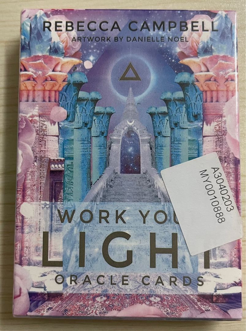 Work Your Light Oracle Cards 44 Beautiful Cards Oracle Deck Game ...