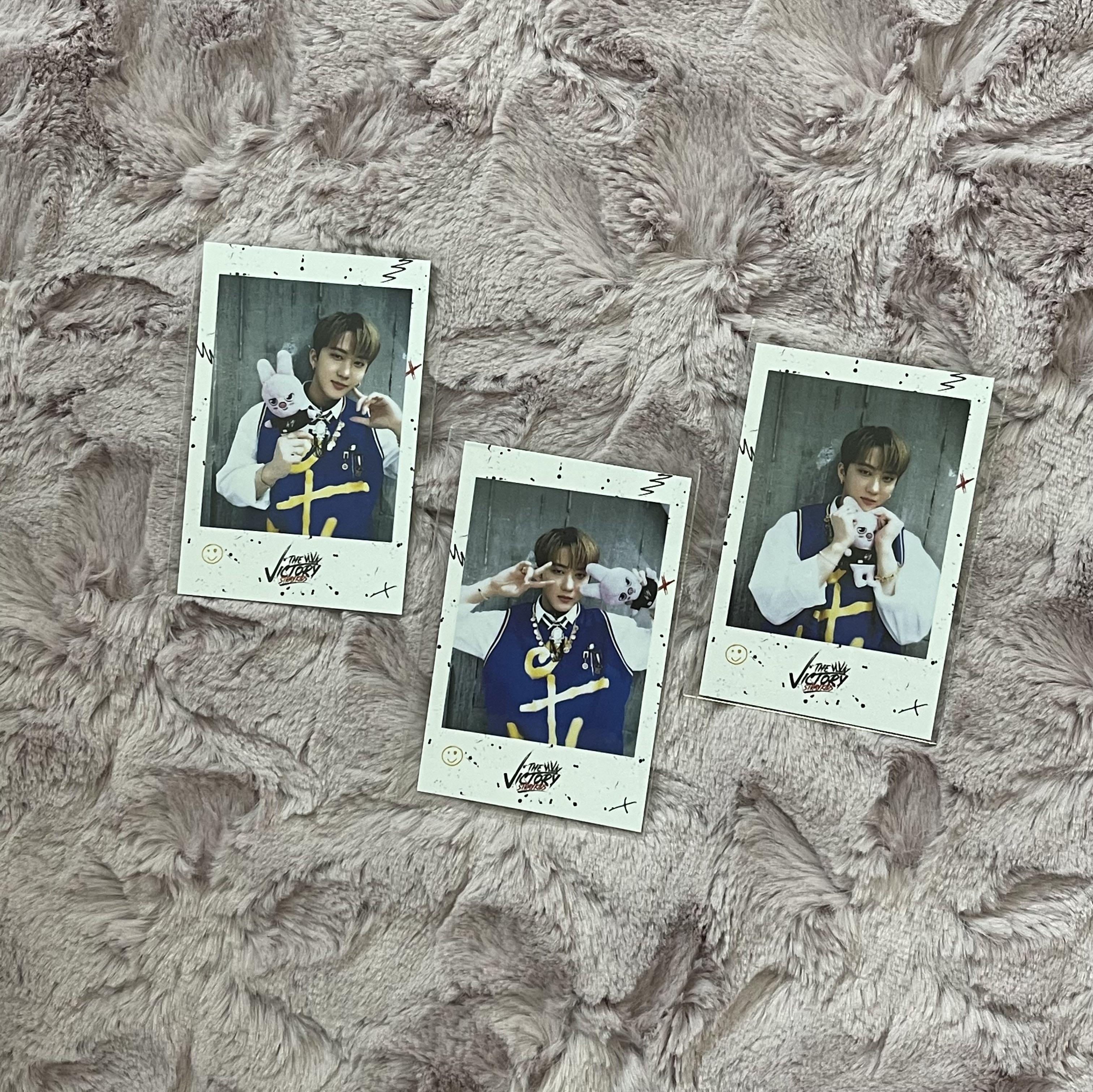 [WTS] Skz Skzoo ‘The Victory’ polaroid- Changbin set, Hobbies & Toys ...