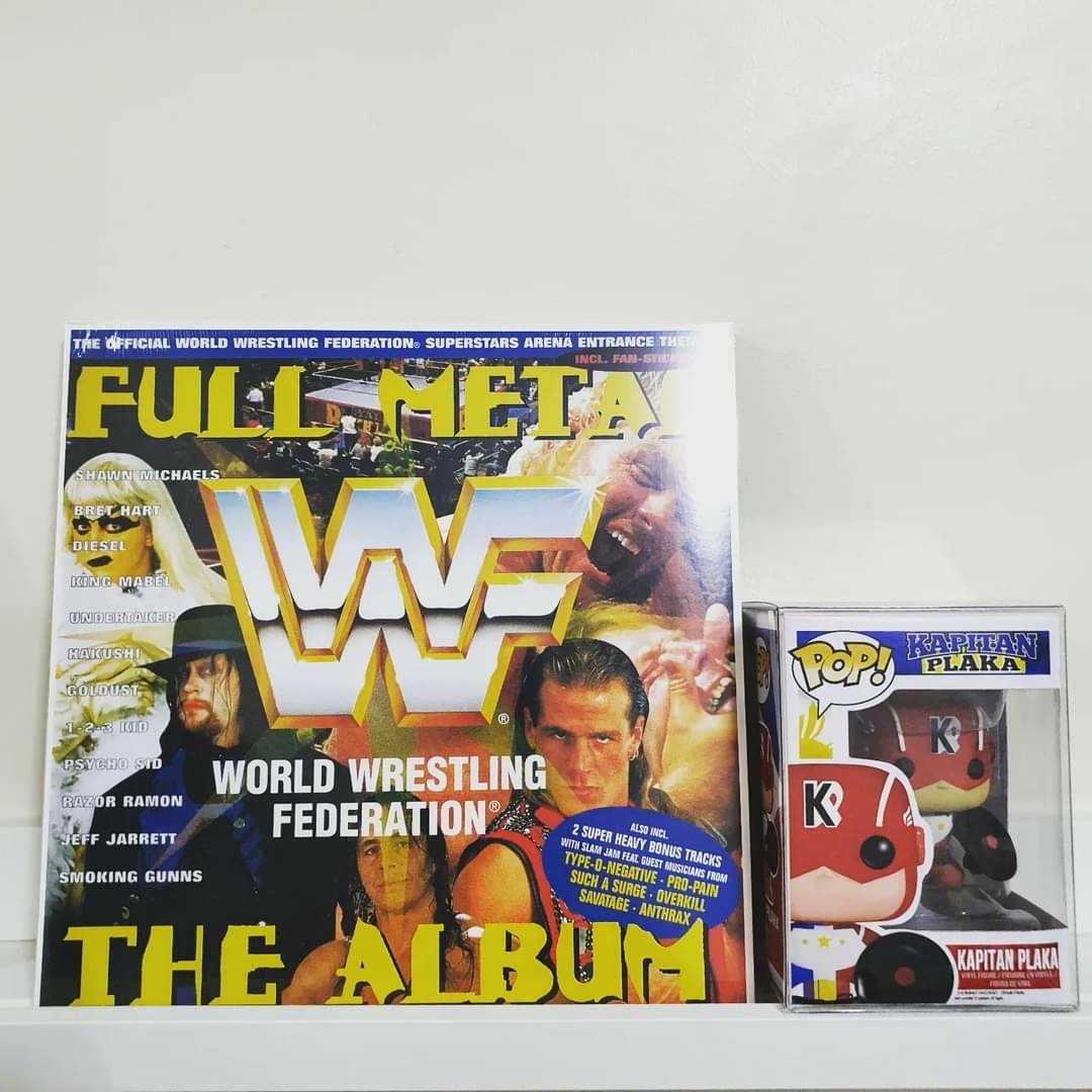 WWF- Full Metal Album [Colored vinyl], Hobbies & Toys, Music & Media ...