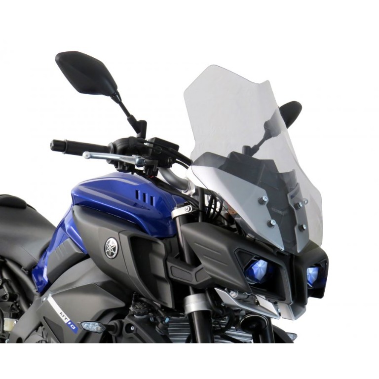 YAMAHA MT-10 16 - 21 POWERBRONZE Touring SCREEN . Dark Tinted. (510 MM ...