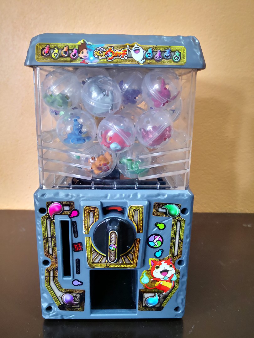 Yokai Yo-Kai Watch Gatcha Gashapon Vending Machine, Hobbies & Toys ...