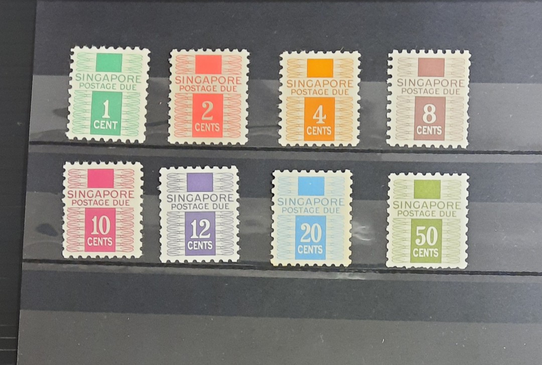 1968 Singapore First Postage Due set UM, Hobbies & Toys, Memorabilia ...