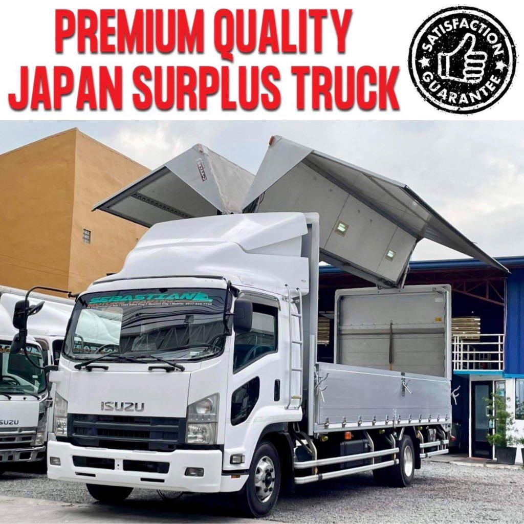 2021 ISUZU FORWARD ALUMINUM WING VAN 21FT F-SERIES WITH POWER LIFTER ...