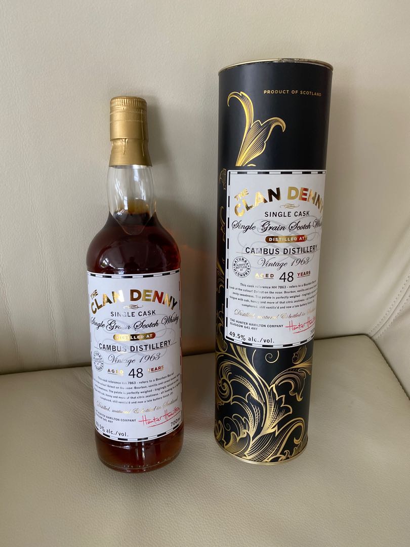 48 year old Clan Denny Cambus Distillery, Food & Drinks, Alcoholic ...