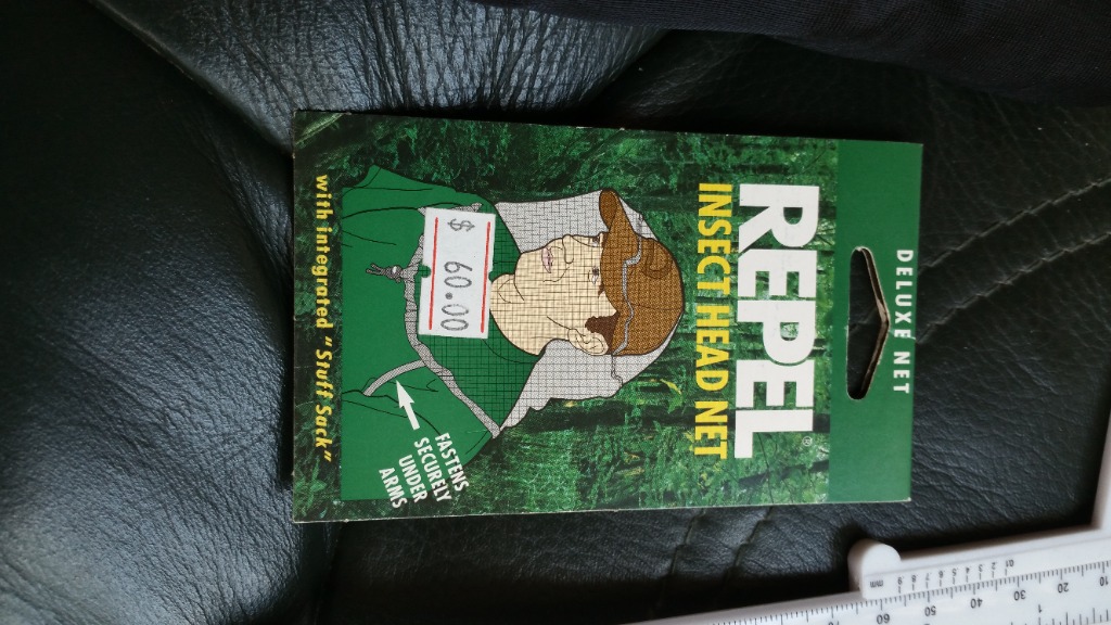 防蚊 驅蚊 防蟲 網 頭罩 面罩 bug net face net mosquito, 運動產品, 行山及露營 - Carousell