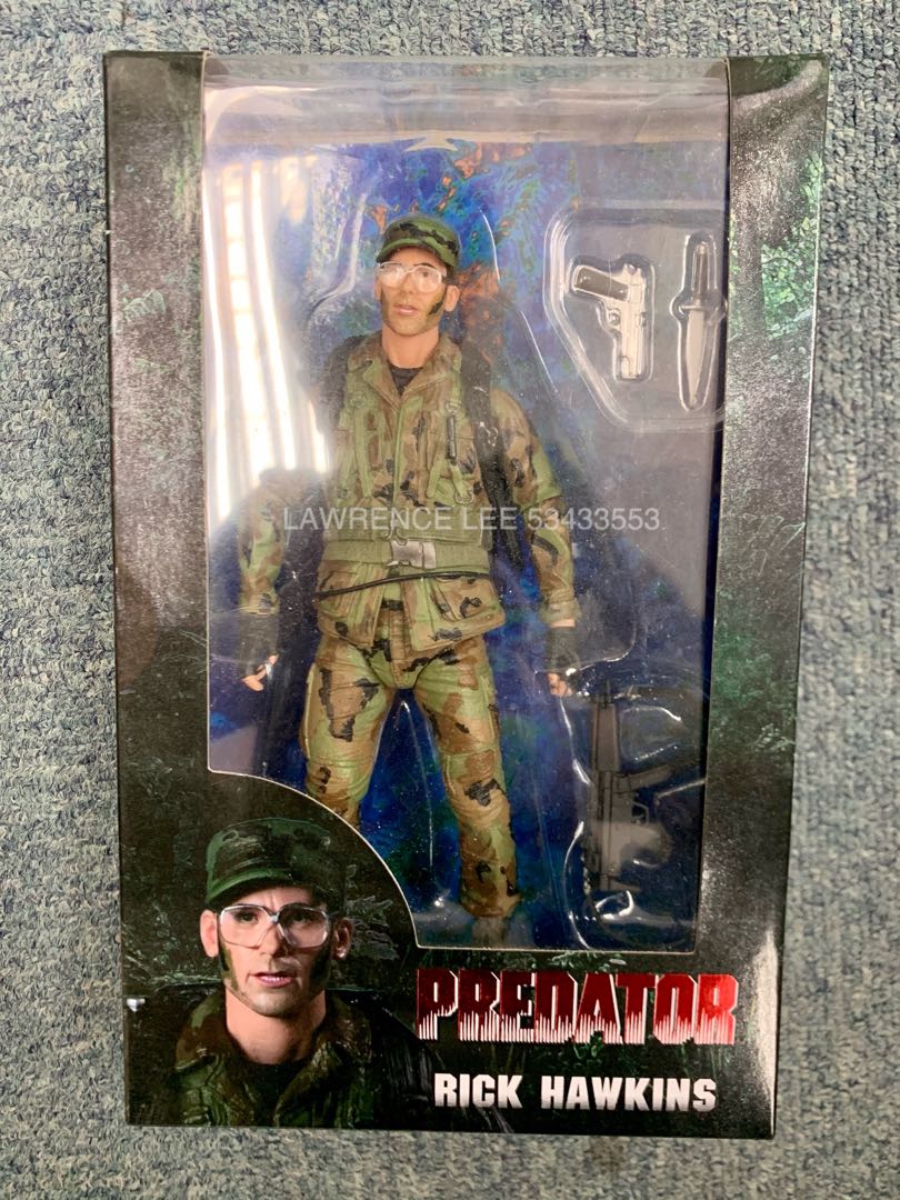 NECA 現 已開 Predator sdcc 2018 RIck Hawkins 鐵血戰士 comic con 超罕 Shane black ...