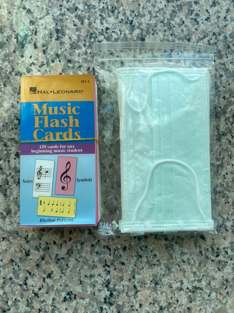 音樂琴譜學習卡 Music Flash Cards almost new鋼琴小提琴音樂學生, 興趣及遊戲, 音樂、樂器 & 配件, 音樂與媒體 ...