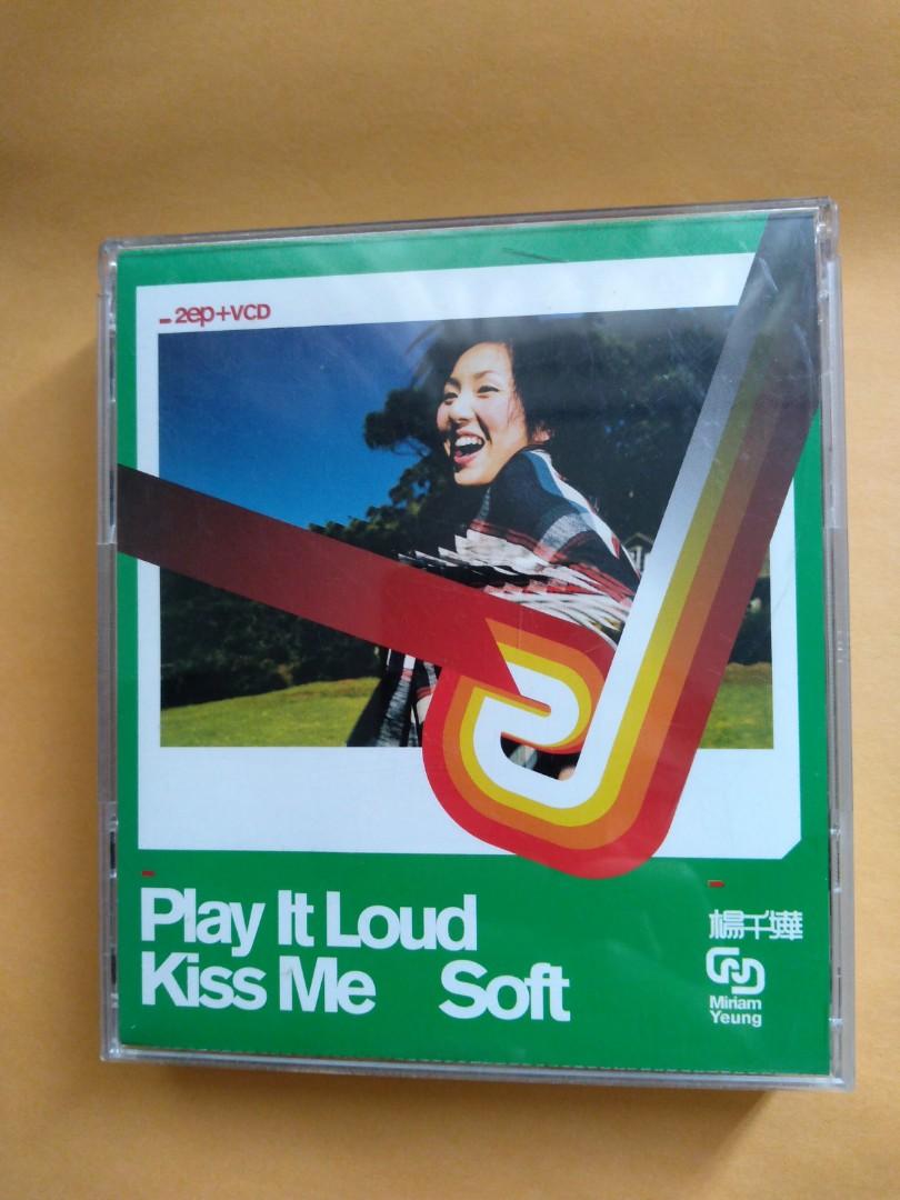 楊千嬅 Play It Loud Kiss Me Soft 2CD+VCD, 興趣及遊戲, 音樂、樂器 & 配件, 音樂與媒體 - CD 及 DVD - Carousell