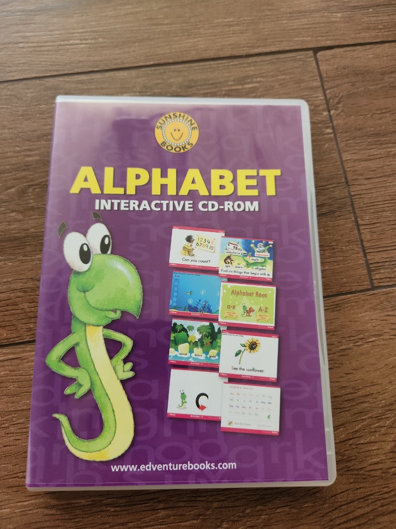 Alphabet Interactive CD-ROM, Hobbies & Toys, Music & Media, CDs & DVDs ...