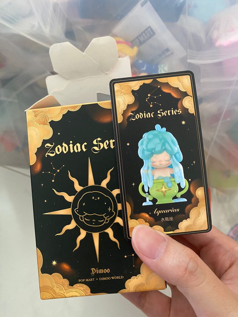 Aquarius - POP MART Dimoo Zodiac Series, Hobbies & Toys, Toys & Games ...