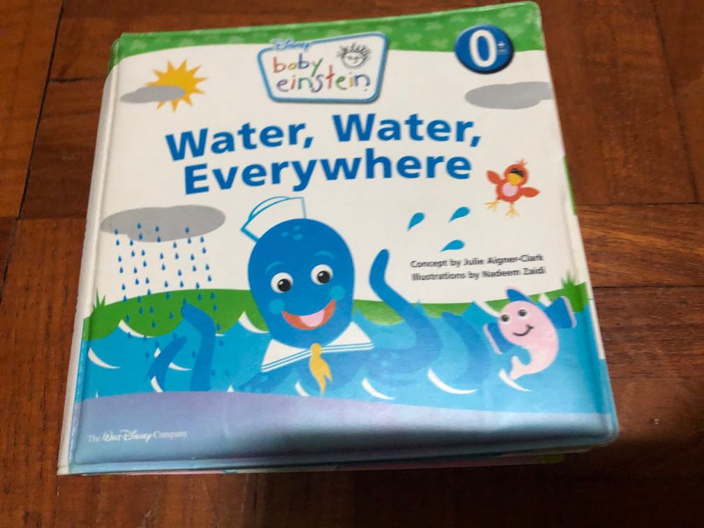 Baby Einstein Water Play book, Babies & Kids, Infant Playtime on Carousell