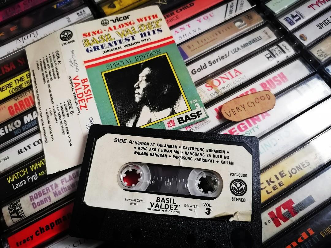 Basil Valdez Greatest Hits Multiplex Original Vintage Cassette Tapes ...