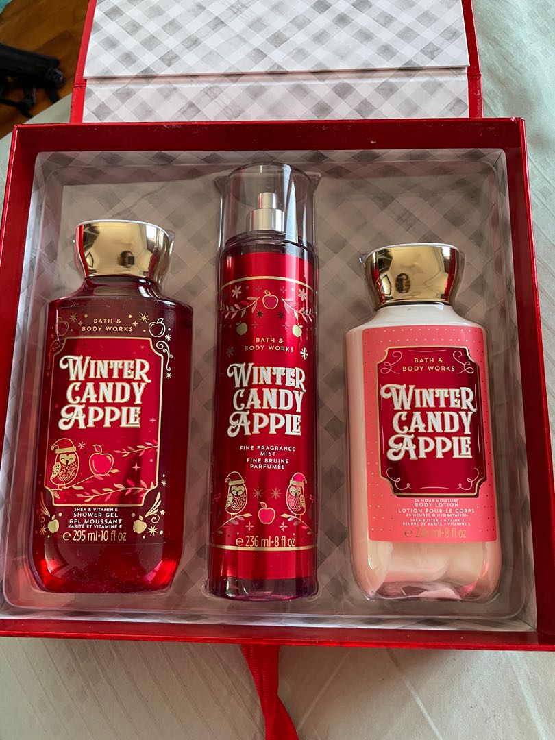 Bath Body Works Signature Collection Winter Candy Apple Trio bath-body-works-signature-collection-winter-candy-apple-trio