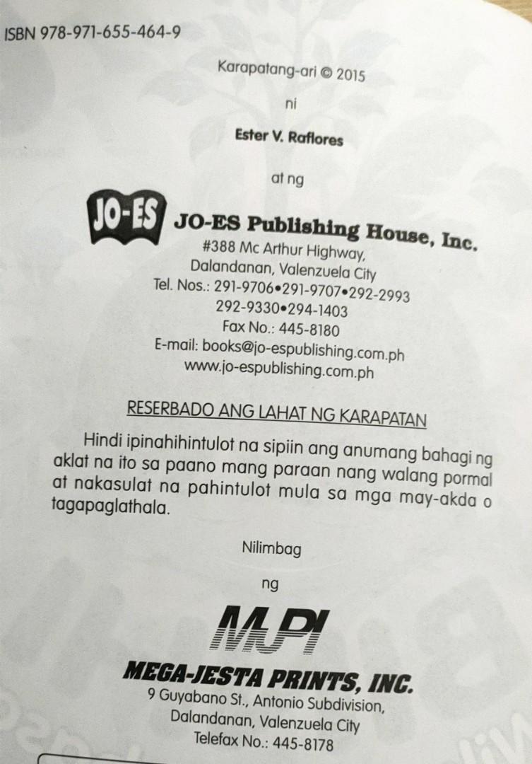 Binhi 6 Wika at Pagbasa Ester Raflores, Hobbies & Toys, Books ...